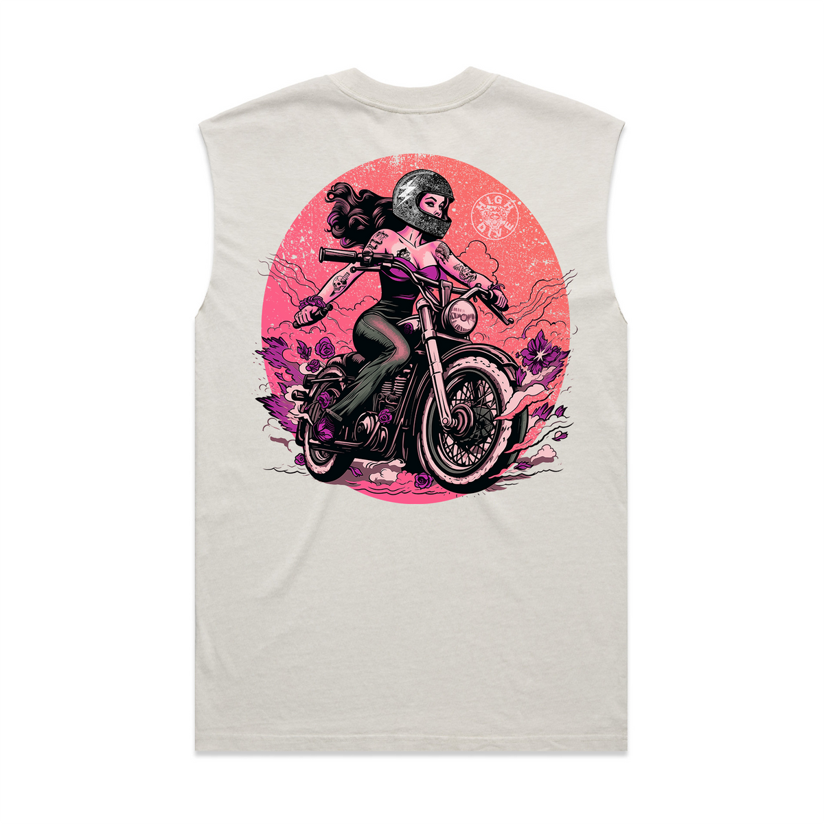 Spitfire X High Dive Apparel Collaboration Bone White Vest ‘Ride The S ...