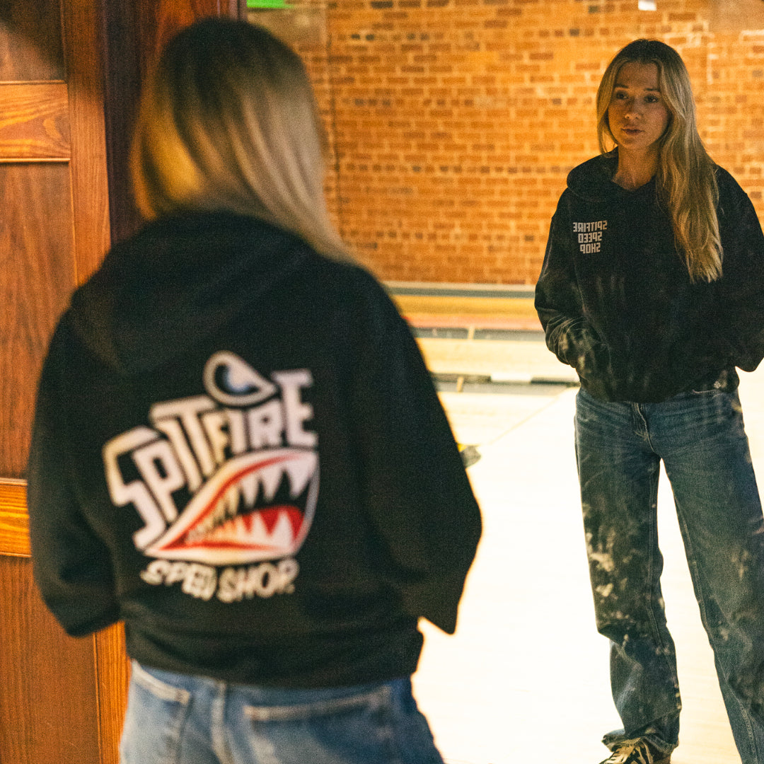 Spitfire Original Kids Black Hoodie With Full Colour Logos – Spitfire ...