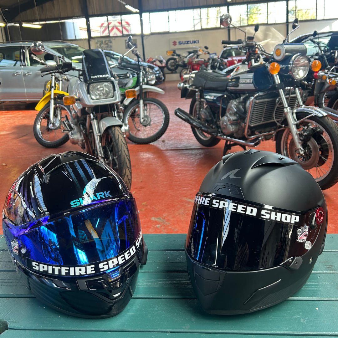 Spitfire Speed Shop Visor Sticker
